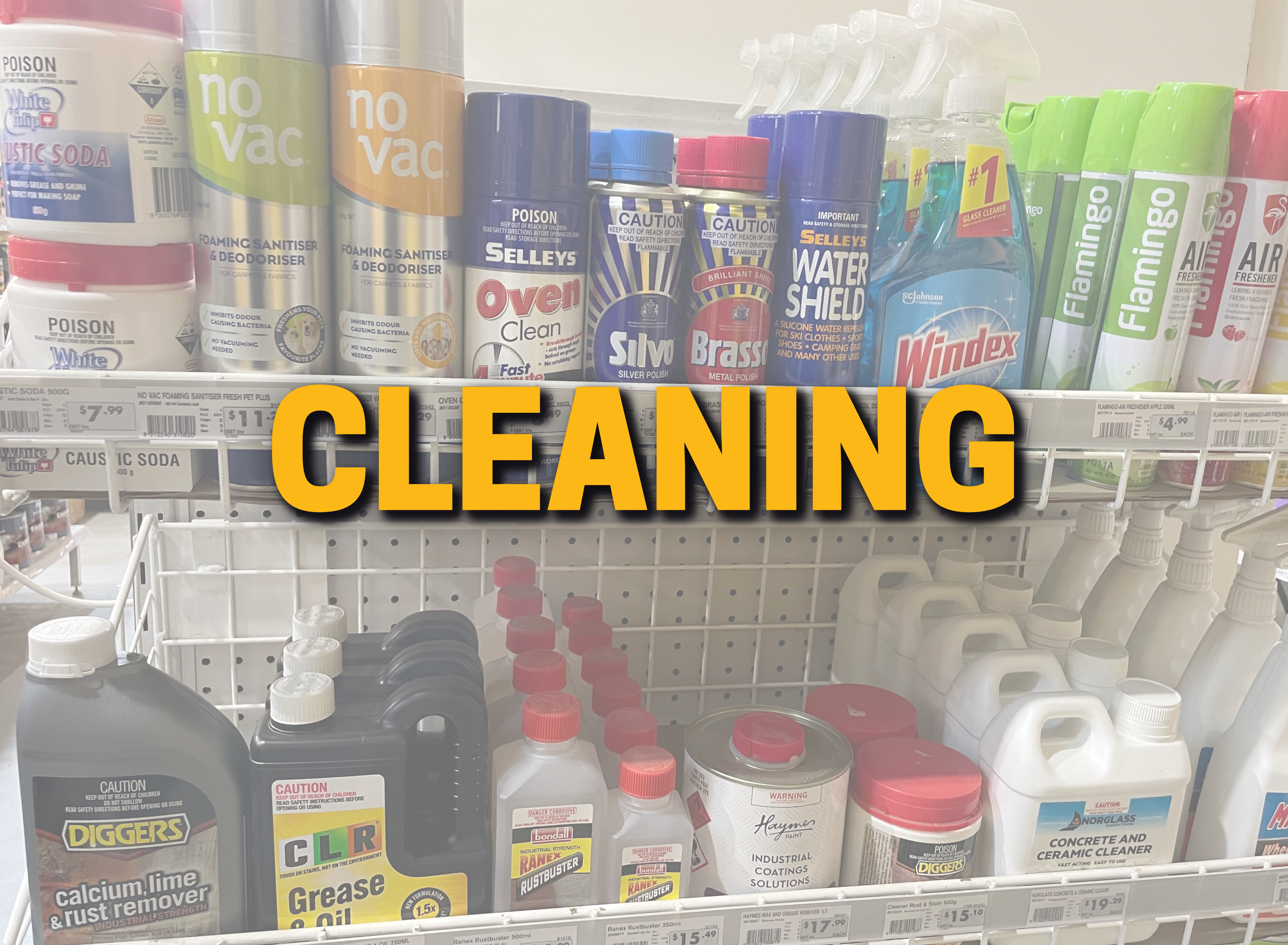 Cleaning – Whittlesea Hardware